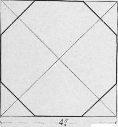 No. 10. Octagonal Card