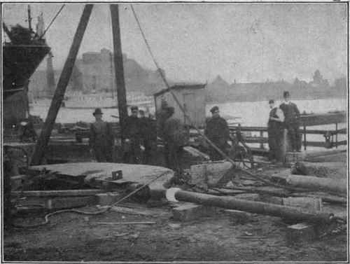 Repair On Steamship "Corunna"