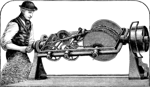 Improved Hay-Rope Machine