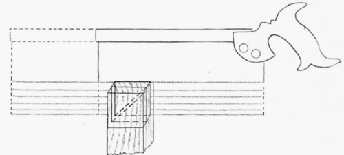 Exercise VIII. The Angle Bridle, Or Open Mortice And Tenon Joint