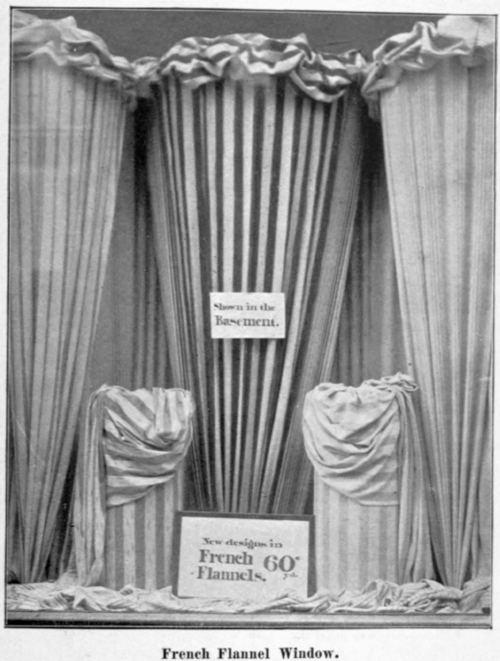 An Underwear and Hosiery Window